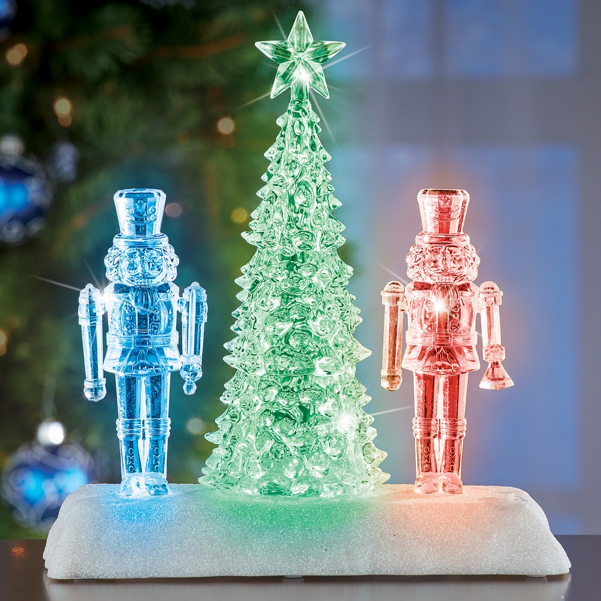 LED Lighted Color-Changing Musical Nutcrackers | Collections Etc.