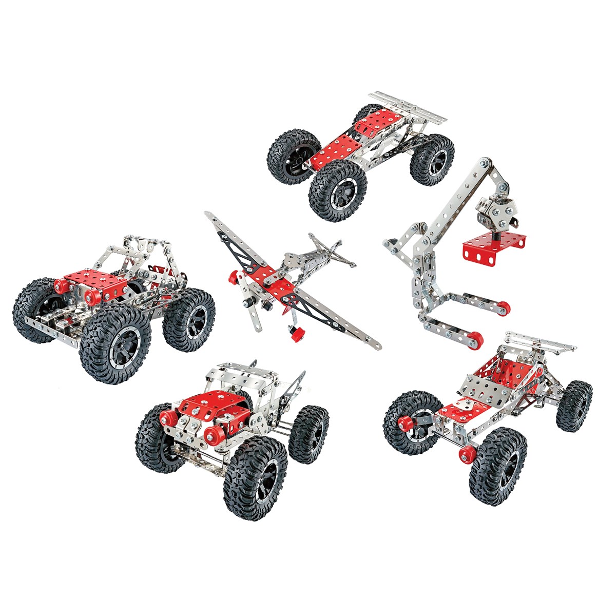 Metal Detailed Models Construction Kit - Set of 6 | Collections Etc.