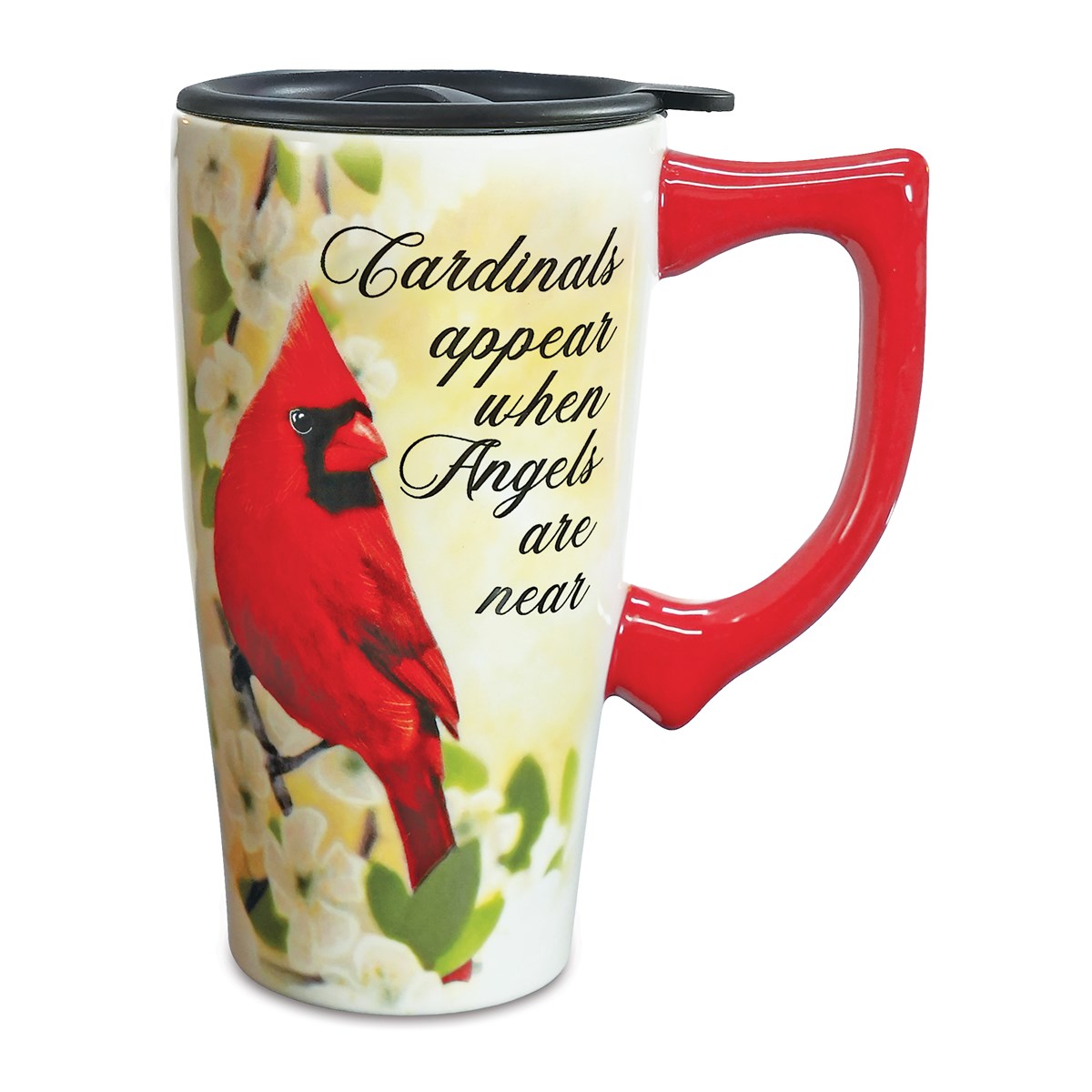 Cardinals Appear When Angels Are Near Travel Mug | Collections Etc.