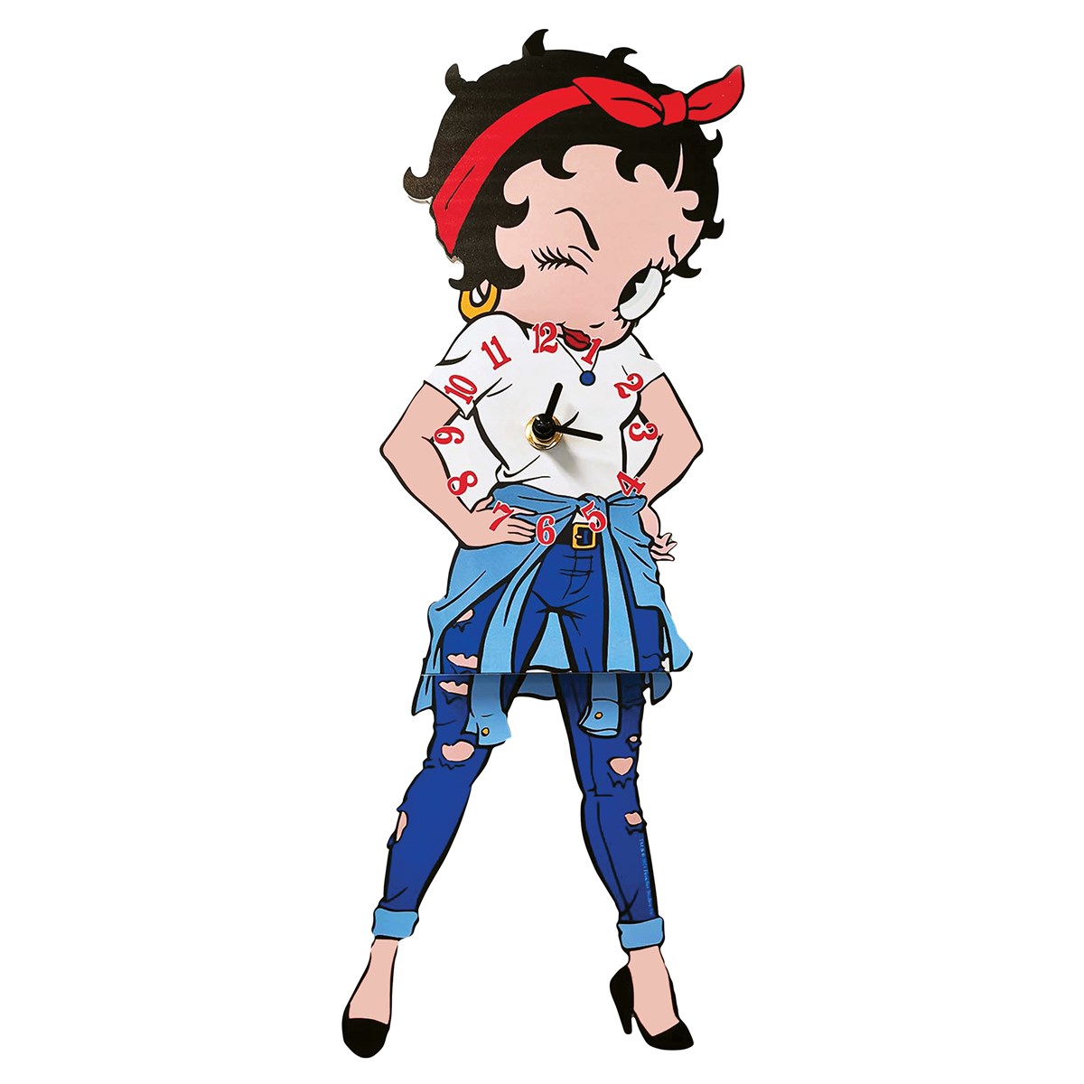 Betty Boop Cartoon Legs
