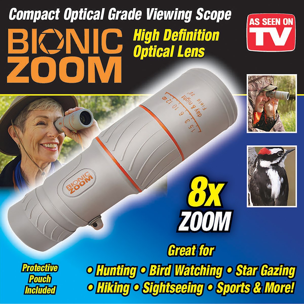 Bionic Zoom Magnifying Scope with High Definition Optical Lens ...