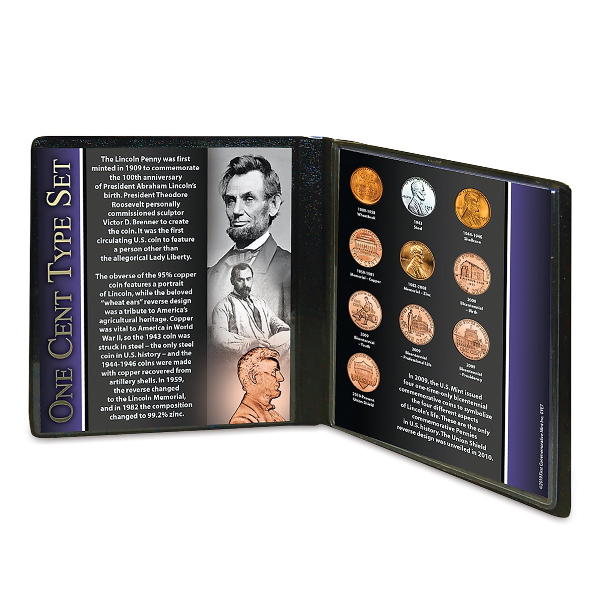 Lincoln One Cent Collectible Coins Collection | Collections Etc.