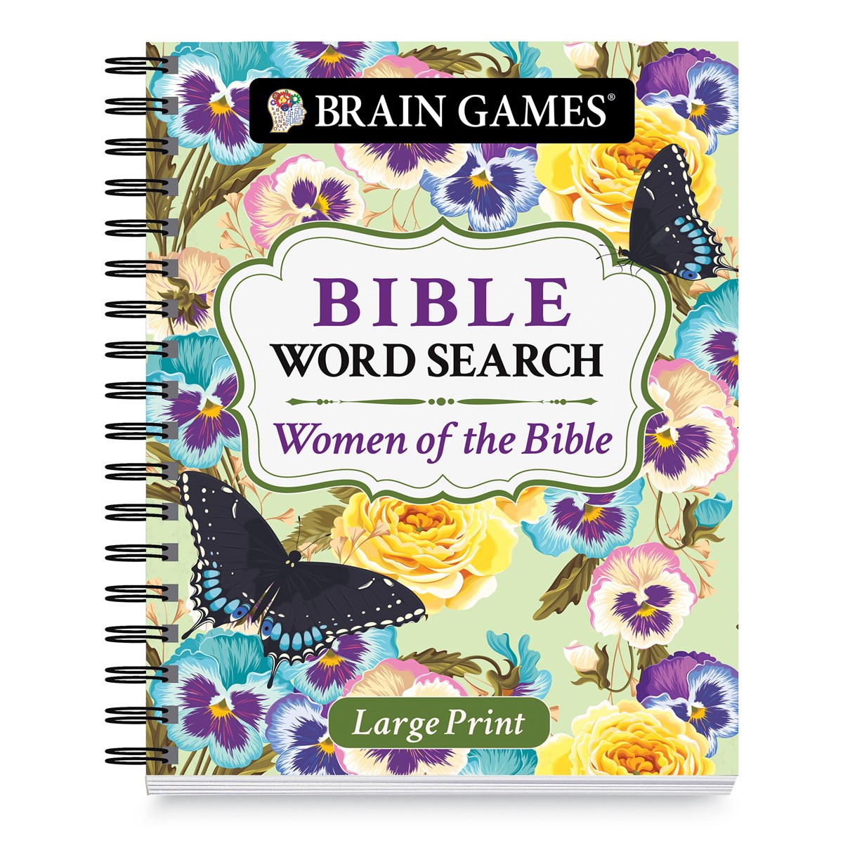 Brain Games Women of the Bible Word Search Activity Book | Collections Etc.