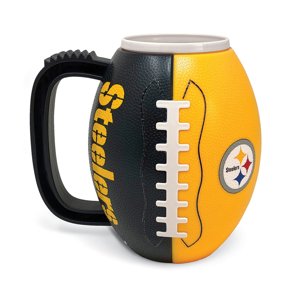 NFL 3D Football Shaped Plastic Mug, 24 oz. | Collections Etc.