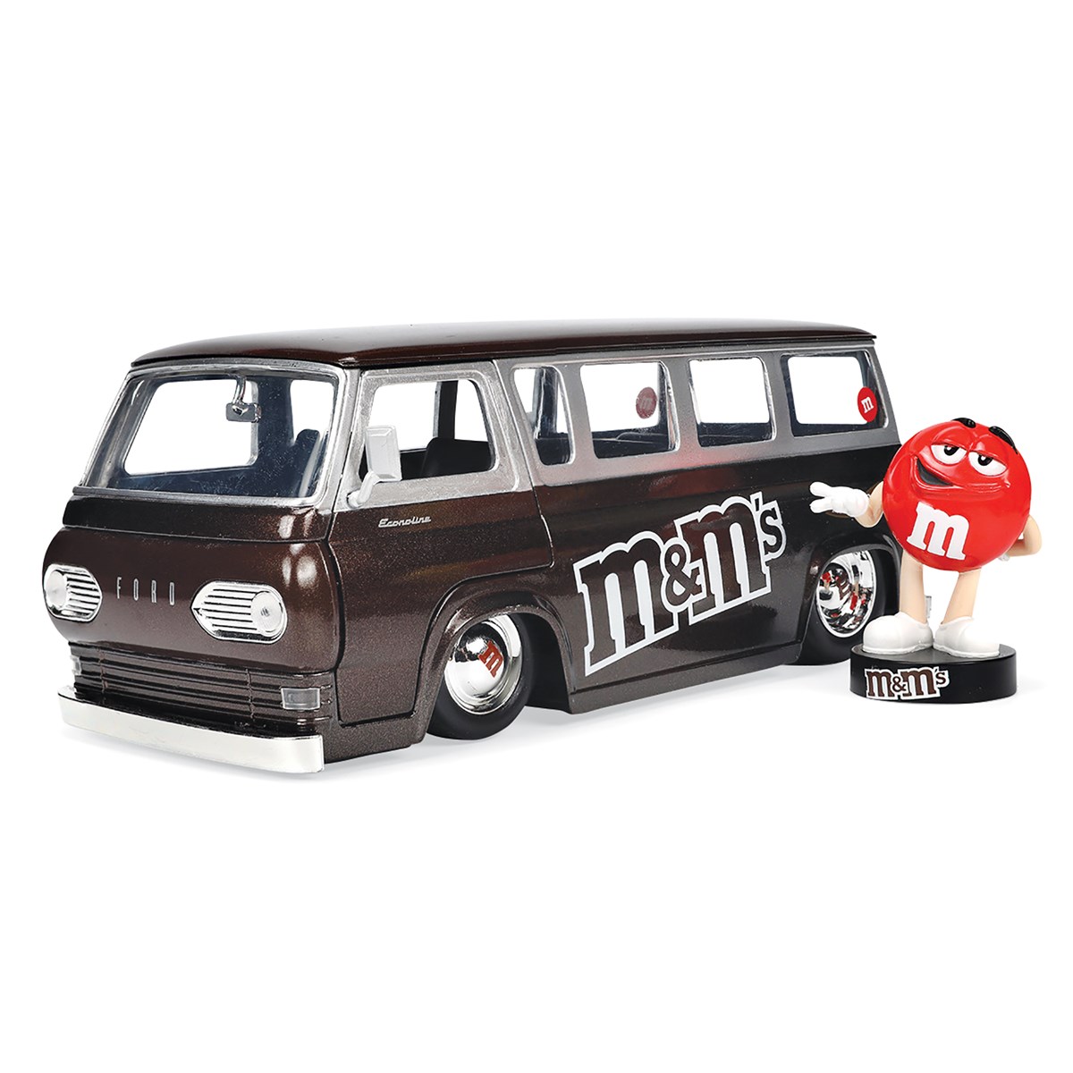 M&M's Die Cast Van with Red M&M Figure | Collections Etc.