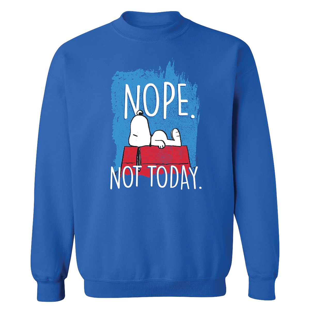 Peanuts Snoopy Nope Not Today Sweatshirt | Collections Etc.