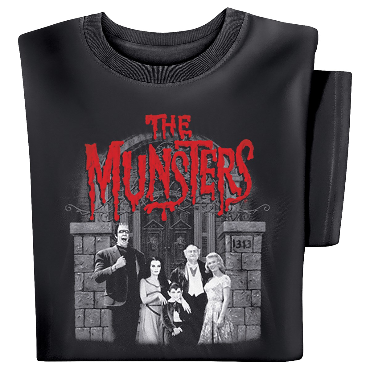 The Munsters Family Graphic Short Sleeve T-Shirt | Collections Etc.