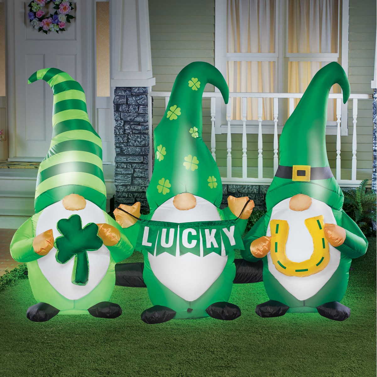 Irish Gnomes Inflatable | Collections Etc.