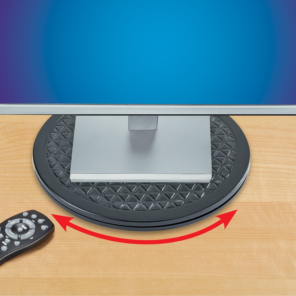 360° Rotating Skid-Resistant Plastic Turntable | Collections Etc.