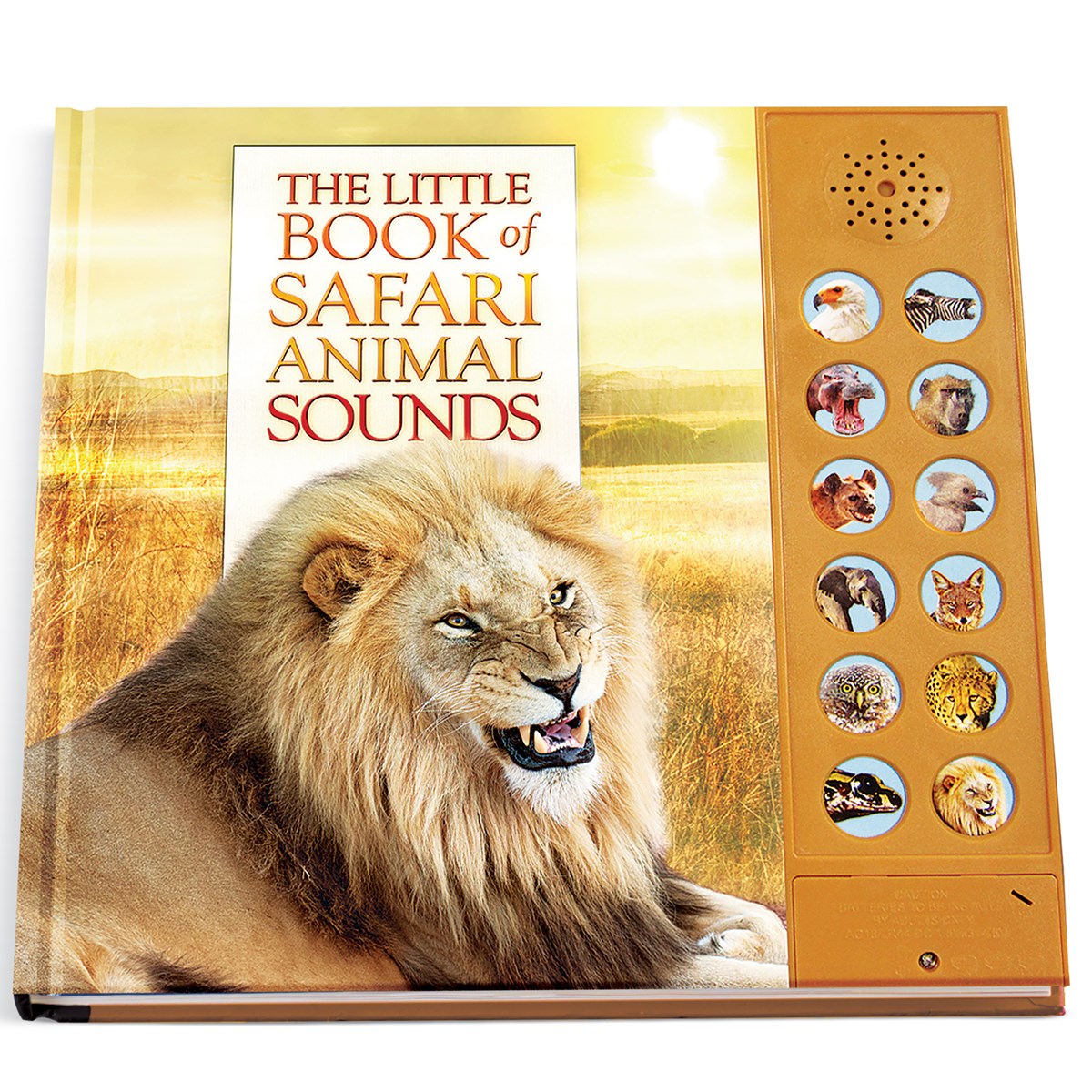 The Little Book of Safari Animal Sounds Interactive Book | Collections Etc.
