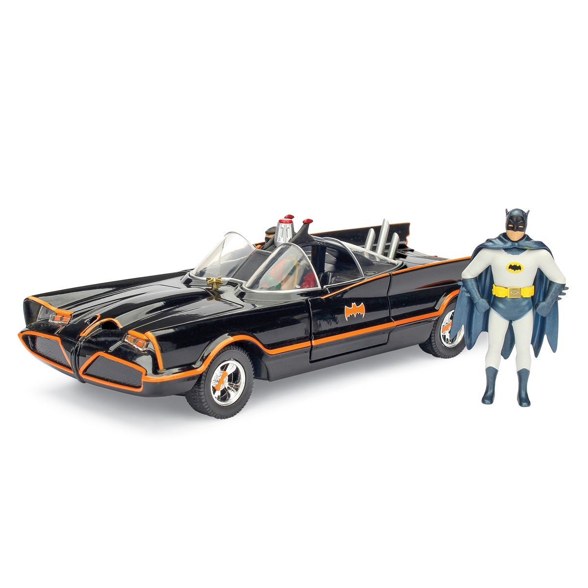 1966 Classic Batmobile Building Set Die-Cast Model | Collections Etc.