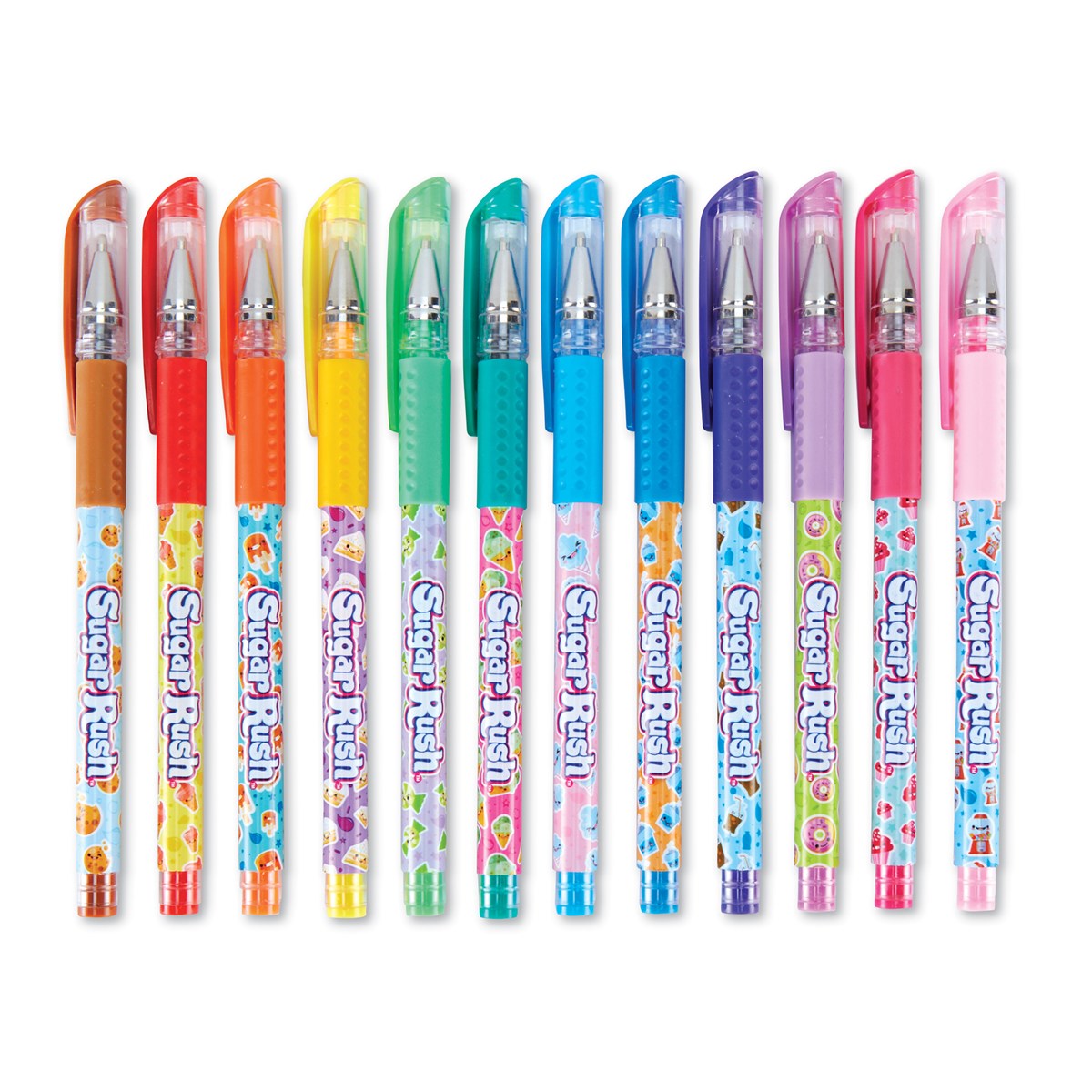 Candy Scented Colorful Gel Pens - 24-Pack | Collections Etc.