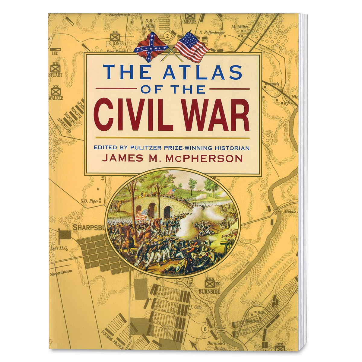 The Atlas of the Civil War History Book | Collections Etc.