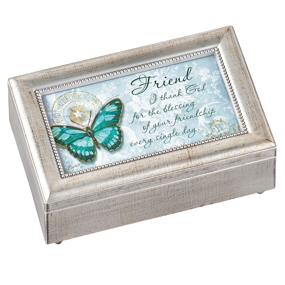 Hummingbird Sentiment Music Storage Box | Collections Etc.