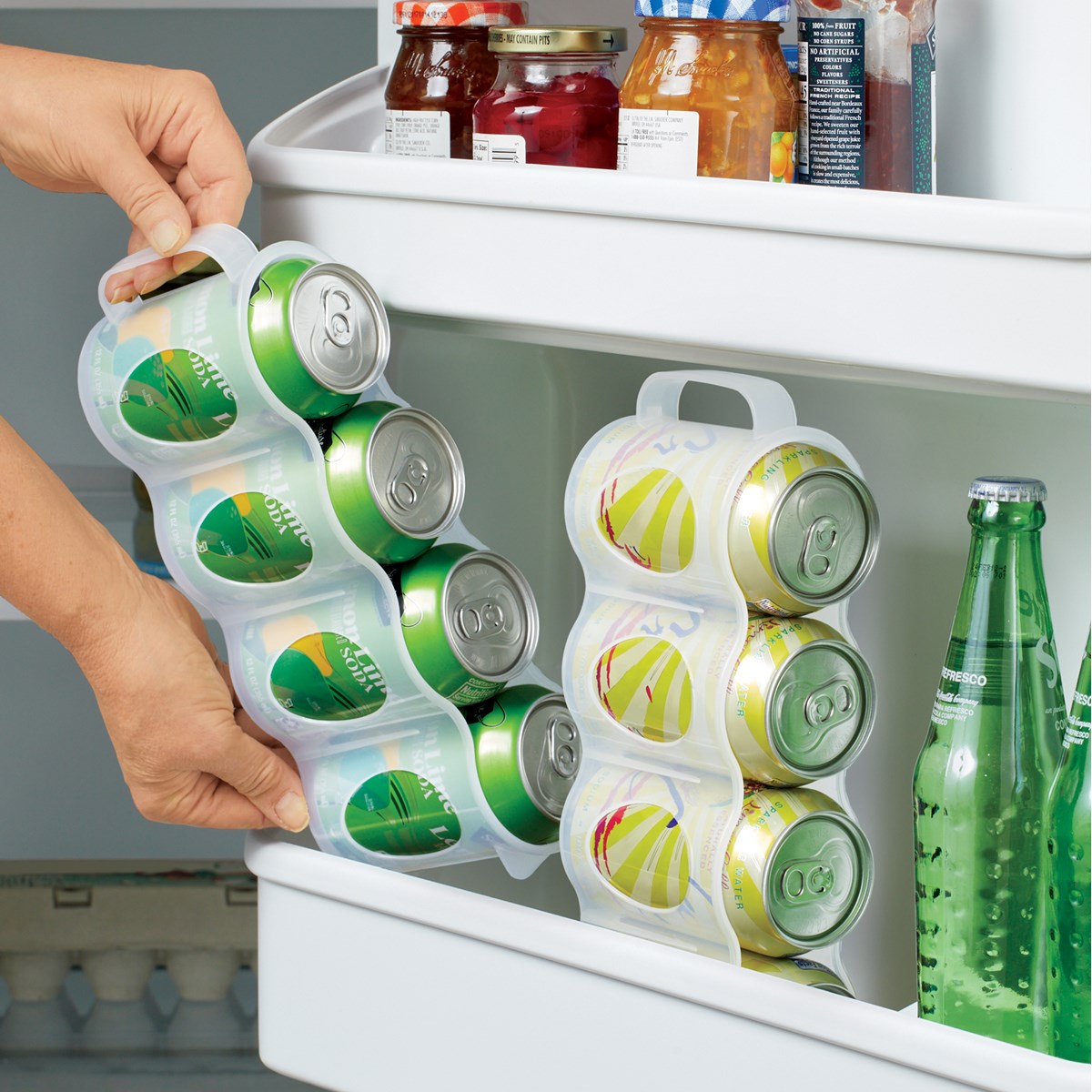 Lightweight Durable Can Organizers with Handles - Set of 2 ...