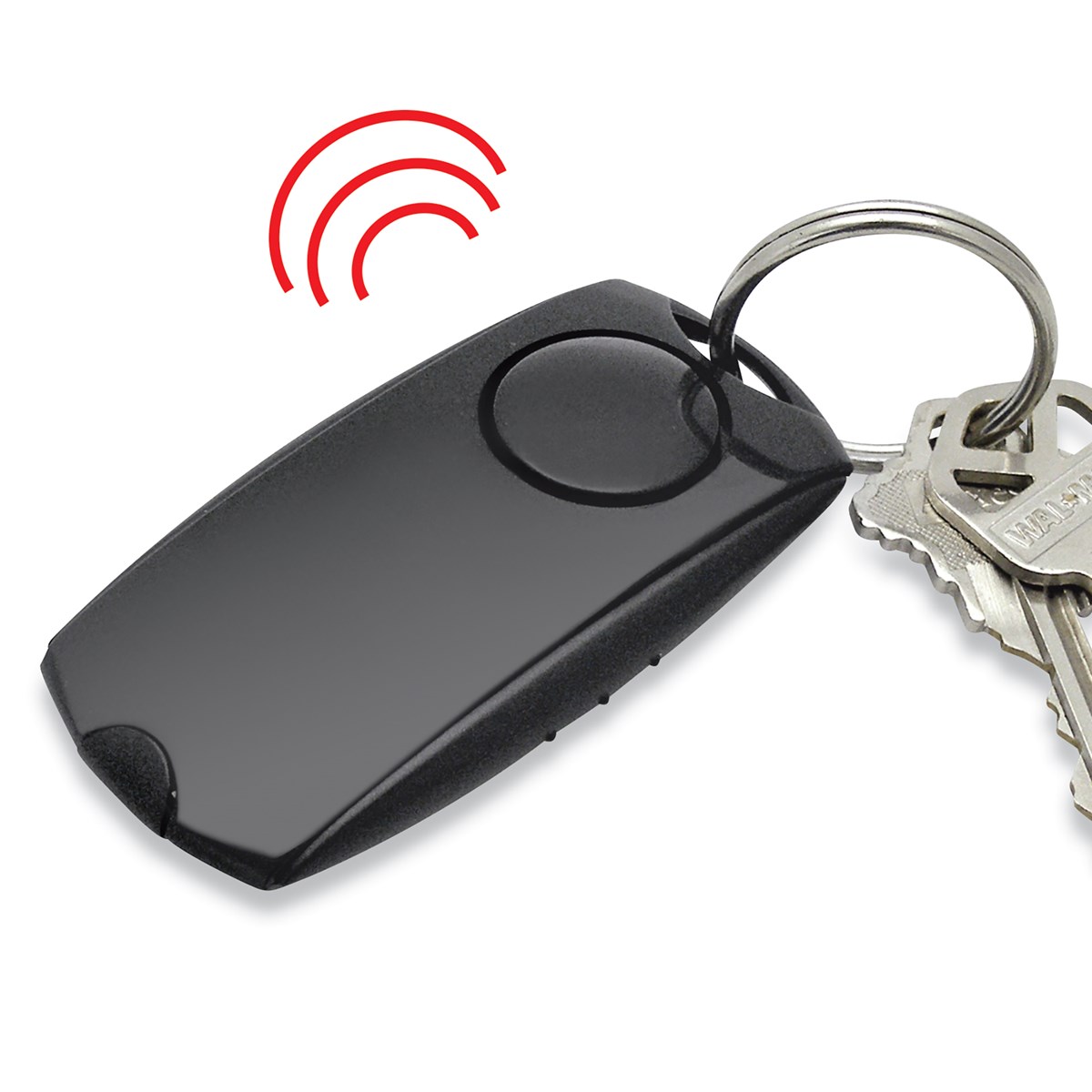 Dual Switch Personal 101 Decibel Alarm Keychain | Collections Etc.