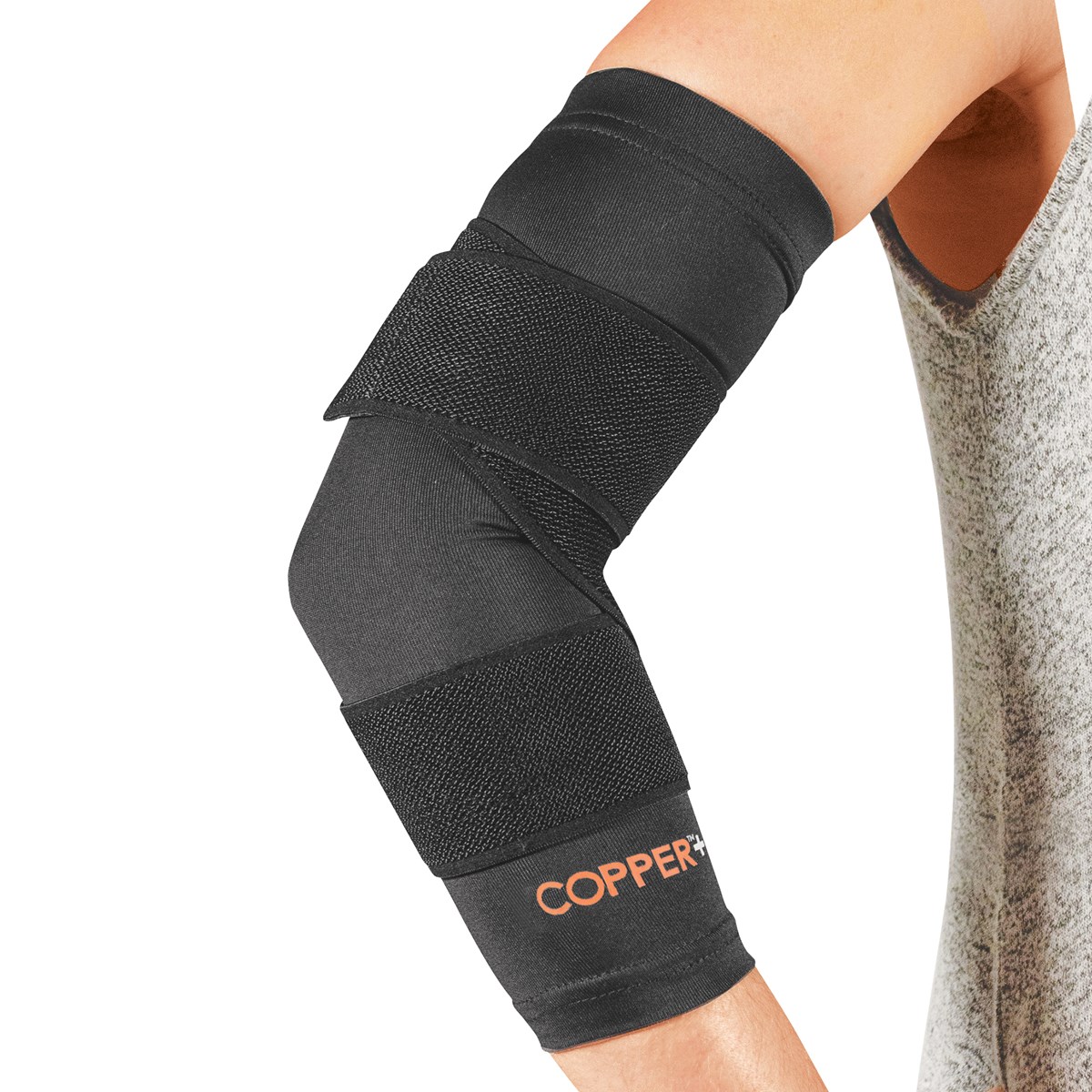 Copper+ Custom Fit Compression Elbow Sleeve | Collections Etc.