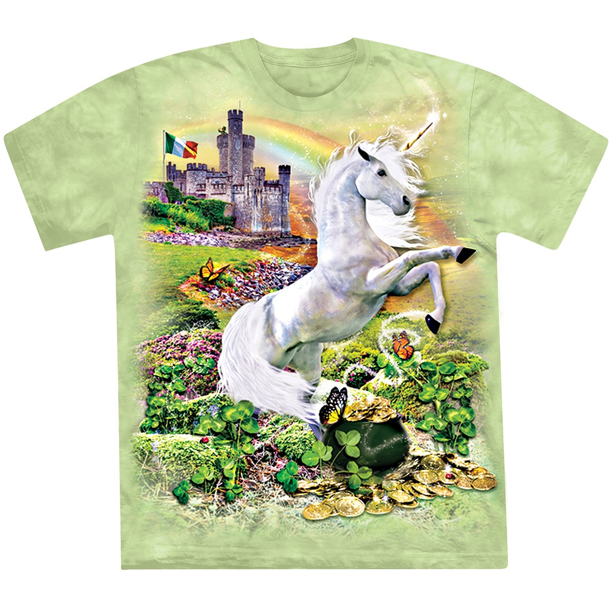 Unicorn in Ireland St. Patrick's Day Graphic T-Shirt | Collections Etc.