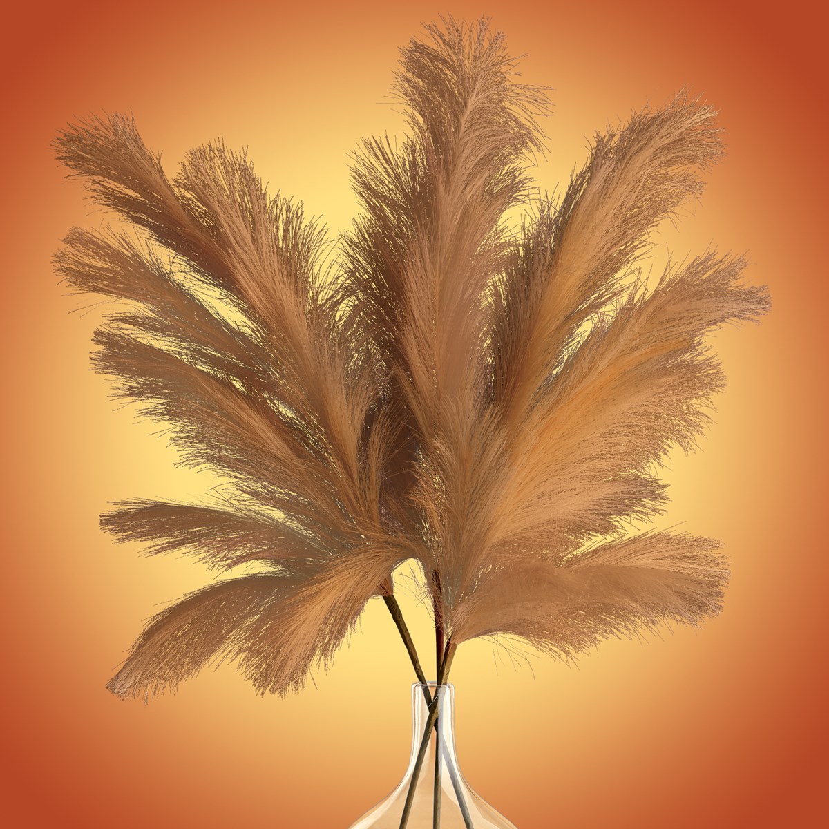 Artificial Reed Grass Bushes - Set of 3 | Collections Etc.