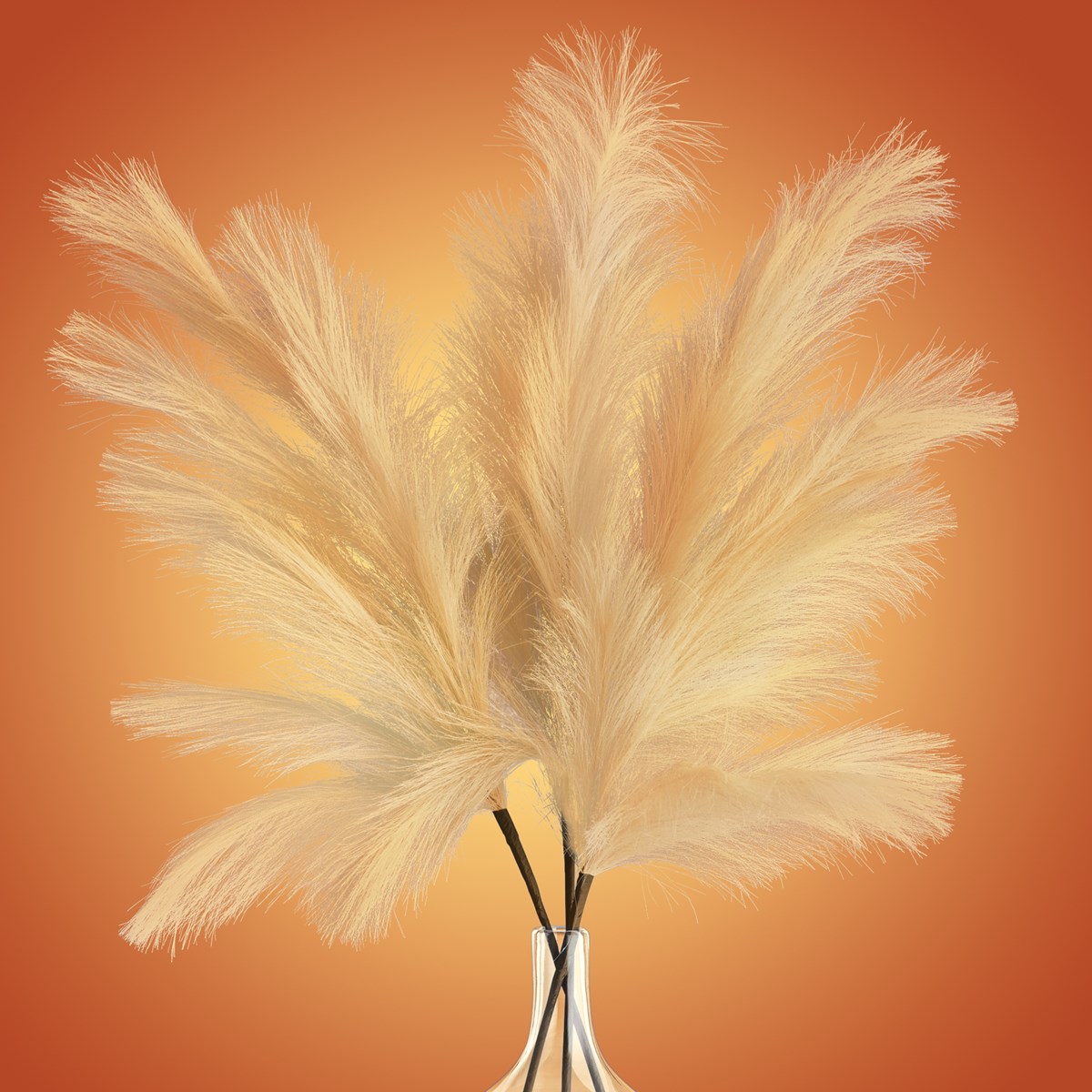 Faux Reed Grass Bushes Set 3 | Collections Etc.