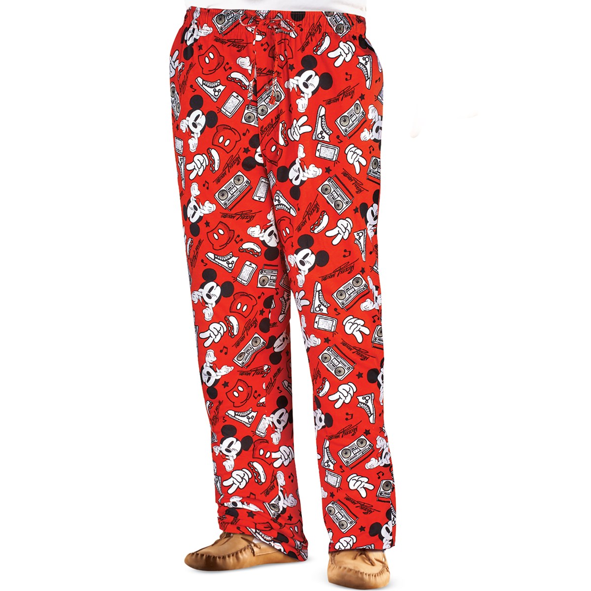 Men's Classic Mickey Mouse Cotton Lounge Pants | Collections Etc.