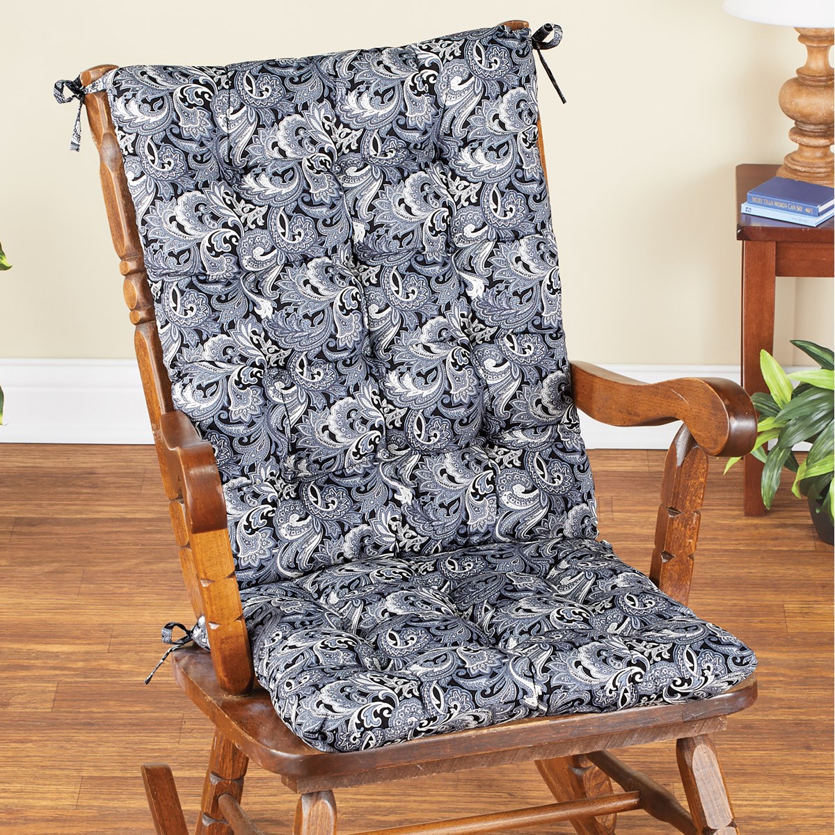 2-Piece Paisley Rocking Chair Cushion Set | Collections Etc.