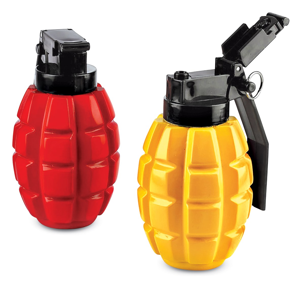 Grenade Novelty Condiment Dispensers - Set of 2 | Collections Etc.