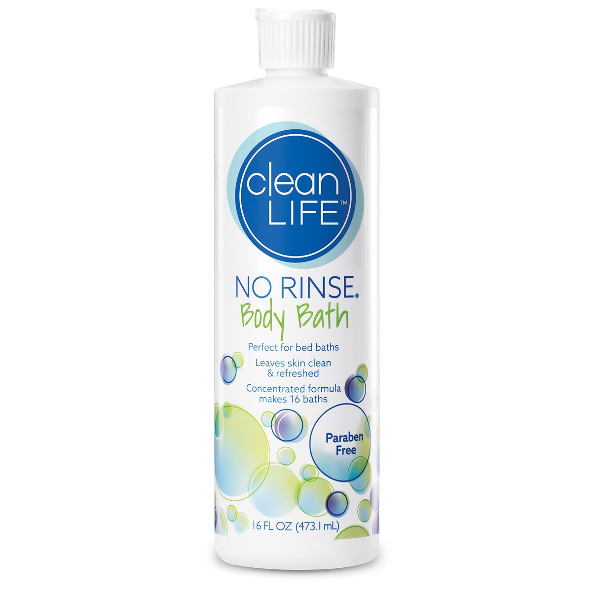 Clean Life No Rinse Gentle Body Bath - 16 oz. | Collections Etc.