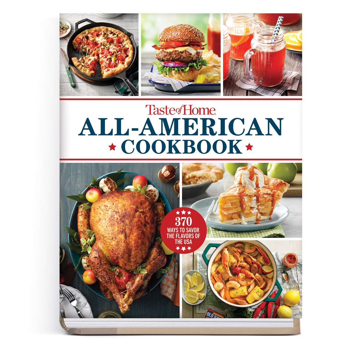 Taste of Home All-American 370 Recipe Cookbook | Collections Etc.