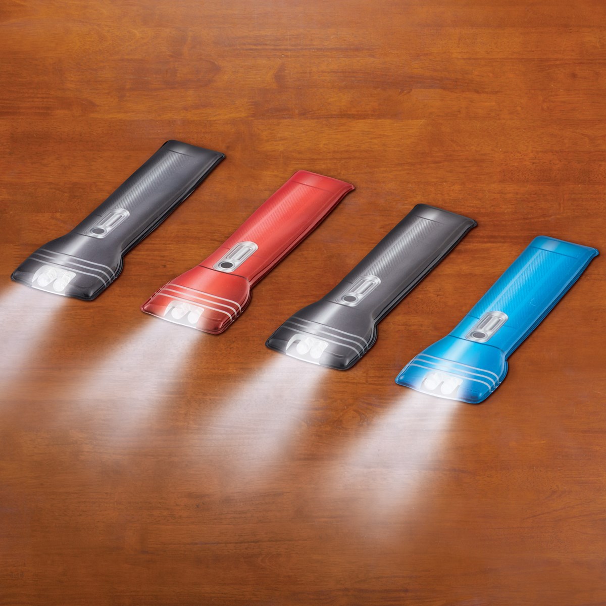 Magnetic Slim-Design LED Lighted Flashlights - Set of 4 | Collections Etc.