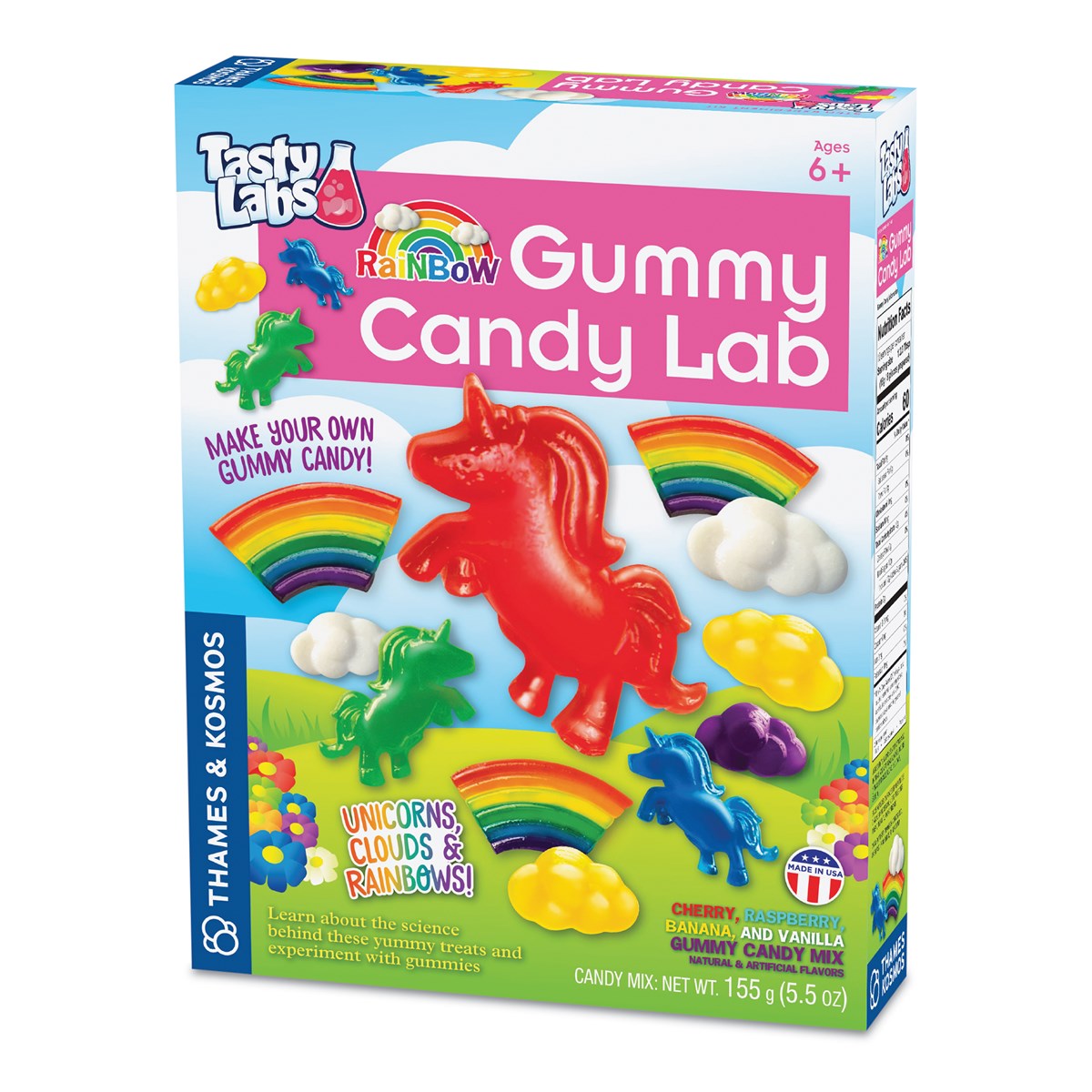 Tasty Lab Rainbow Gummy Candy Lab Making Kit | Collections Etc.