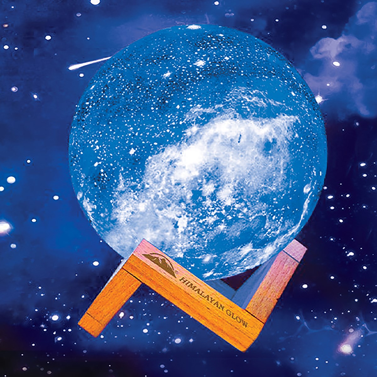 3D Glow Galaxy Lamp with 16 Color Remote Control | Collections Etc.