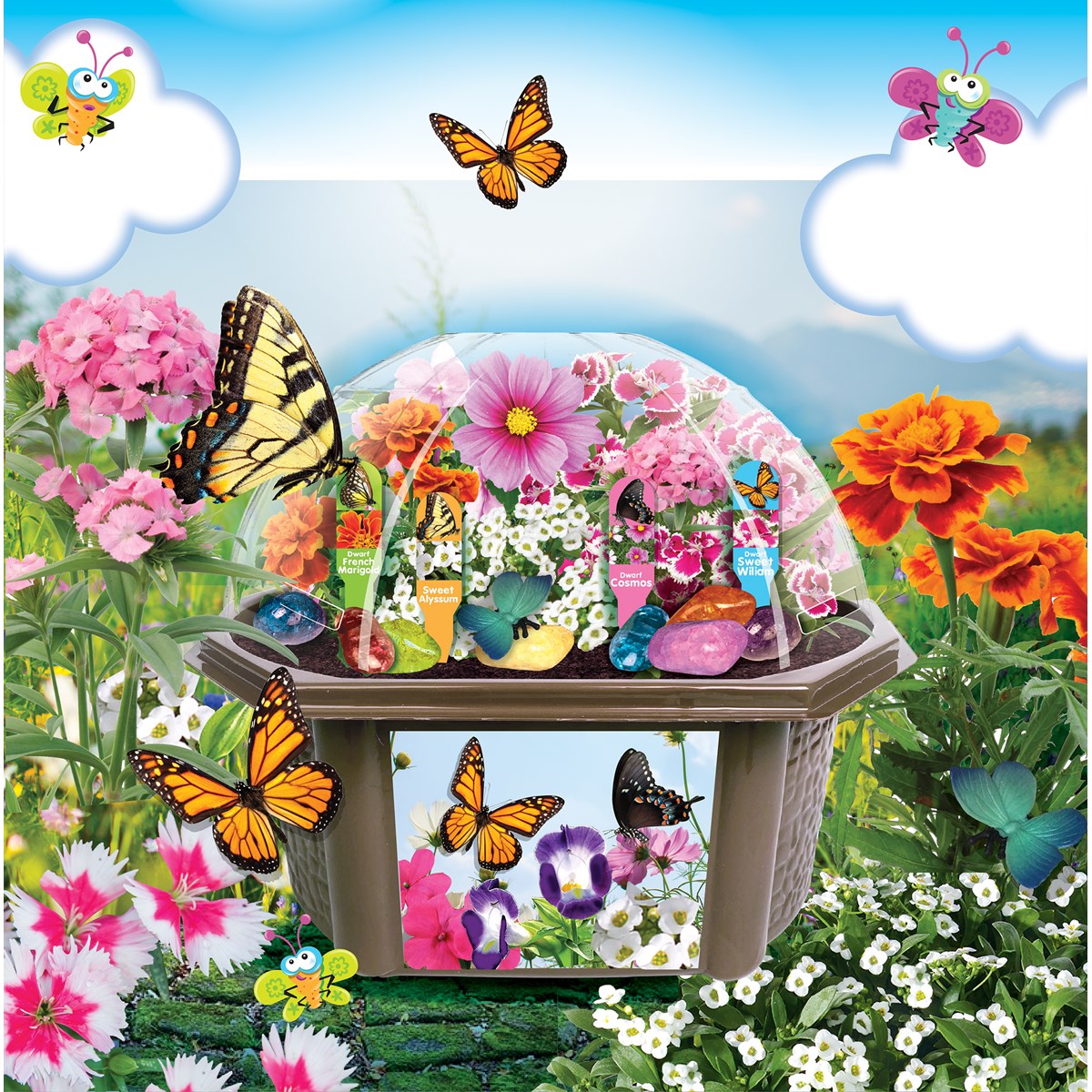 Bountiful Butterfly Garden Biosphere Kit | Collections Etc.