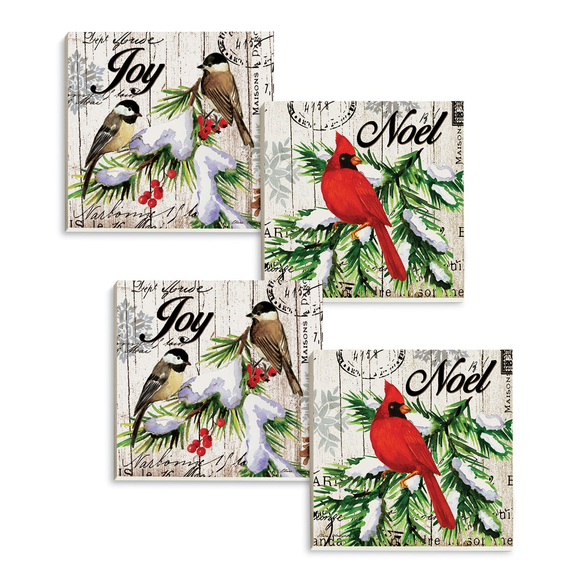 Cardinal Coaster Set Of 4 | Collections Etc.