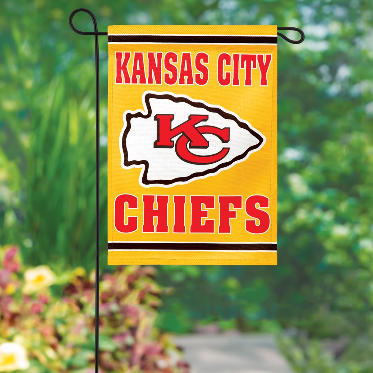 NFL Embossed Double-Sided Outdoor Garden Flag | Collections Etc.