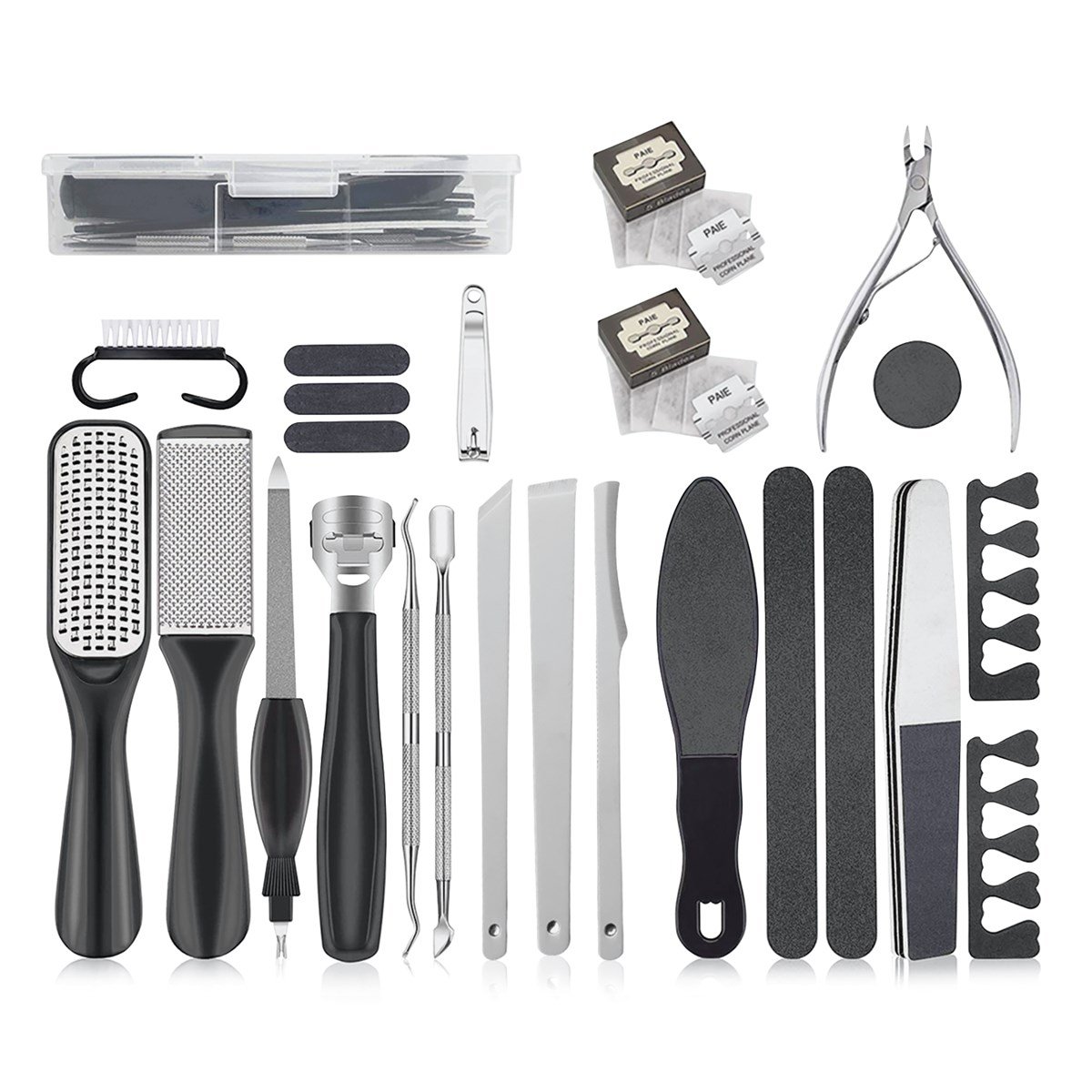 Professional Manicure & Pedicure Kit 28-Piece Set | Collections Etc.