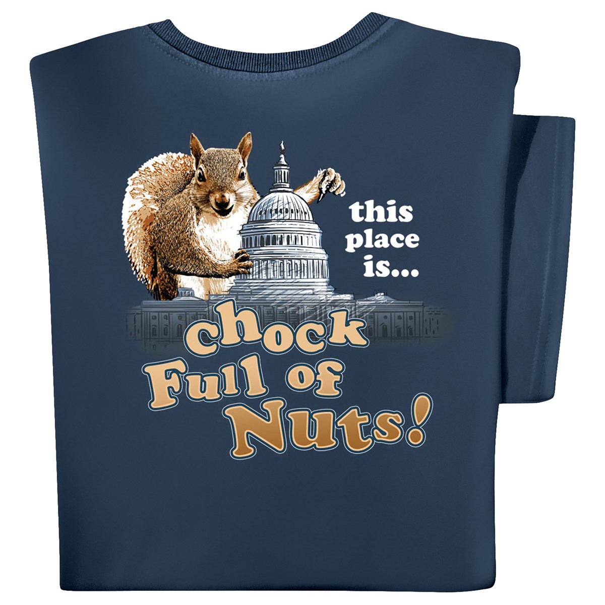 Chock Full of Nuts Novelty Short Sleeve Graphic T-Shirt | Collections Etc.