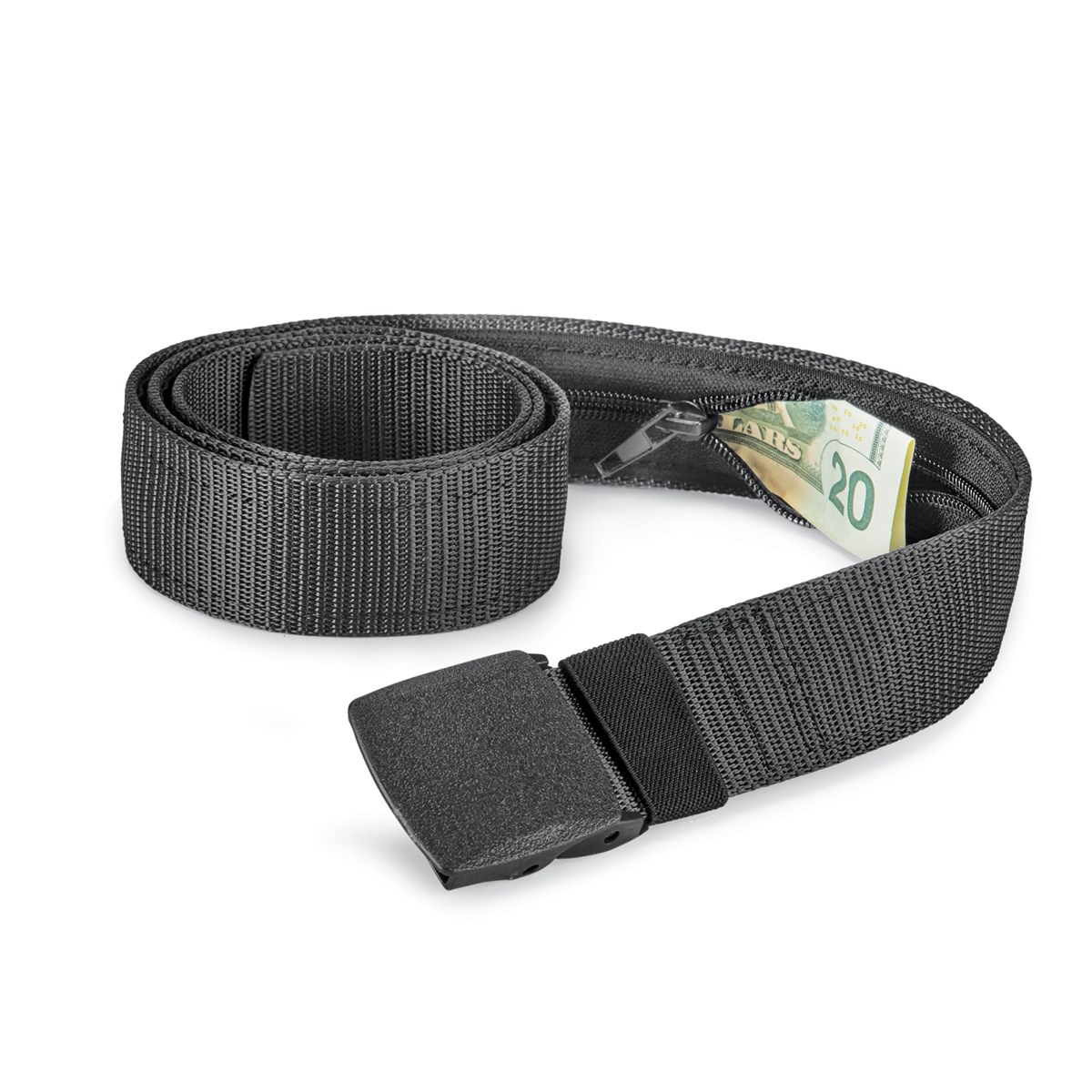 Travel Safe Hidden Pocket Money Belt - Set of 2 | Collections Etc.