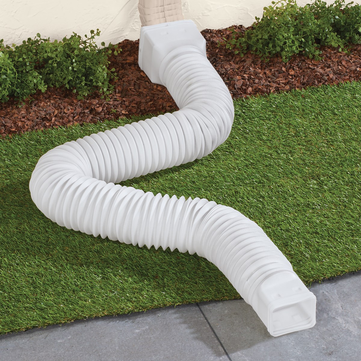 Flexible Downspout Extension, Extends up to 5-Feet | Collections Etc.