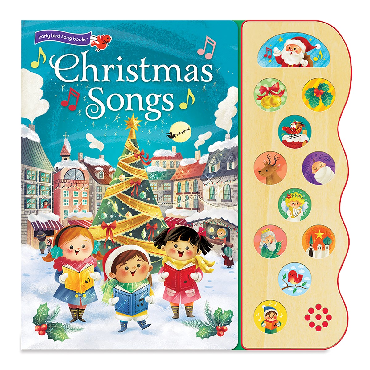 Christmas Songs Children's Sound Book for Ages 3 and up | Collections Etc.