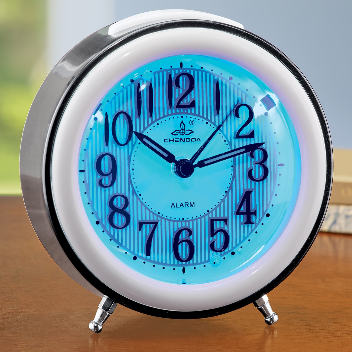 Easy-to-Read Sound Activated Light Up Clock | Collections Etc.