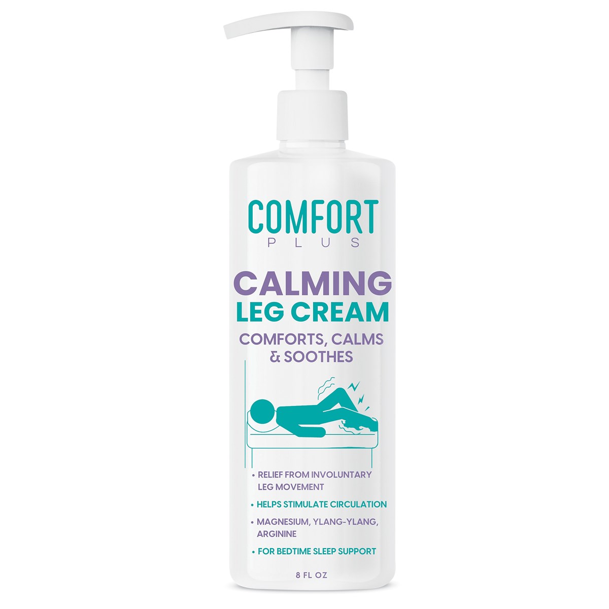 Comfort Plus Calming Leg Cream, 8 fl. oz. | Collections Etc.