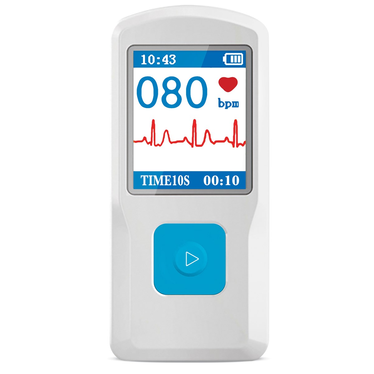 Easy-to-Read Smart Portable Bluetooth EKG Monitor for Measuring Heart ...