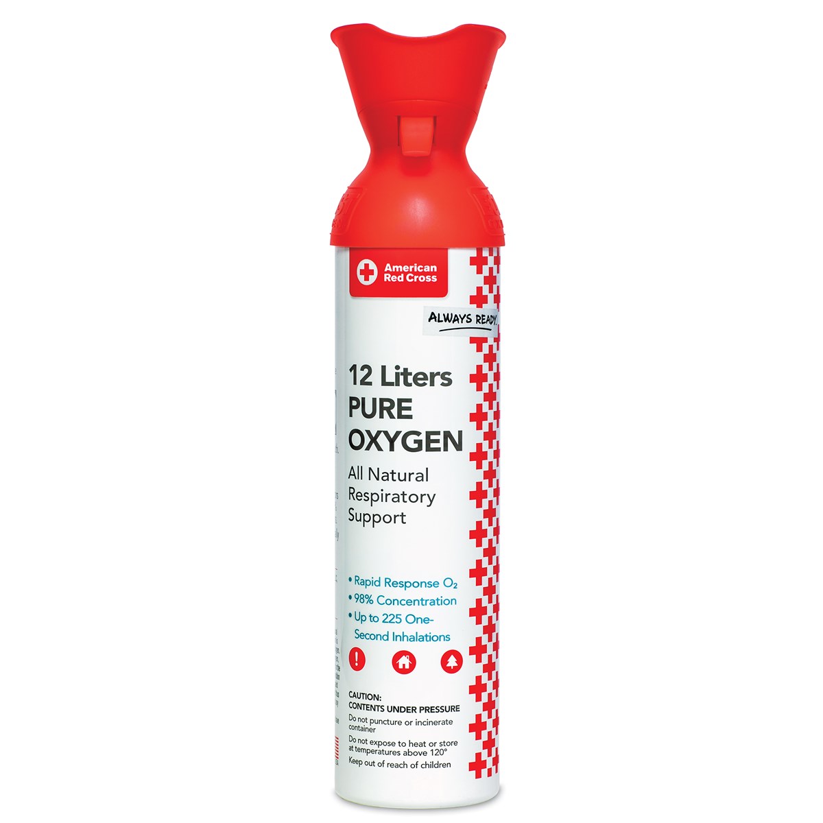 American Red Cross 12 Liters Pure Oxygen Portable Inhaler | Collections ...