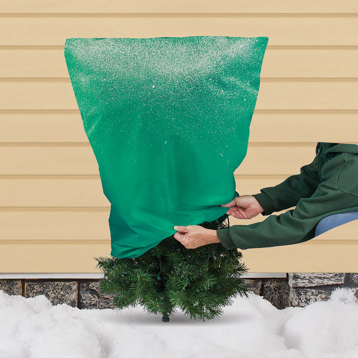 Easy-to-Use 47 x 31-inch Plant Protectors - Set of 4 | Collections Etc.