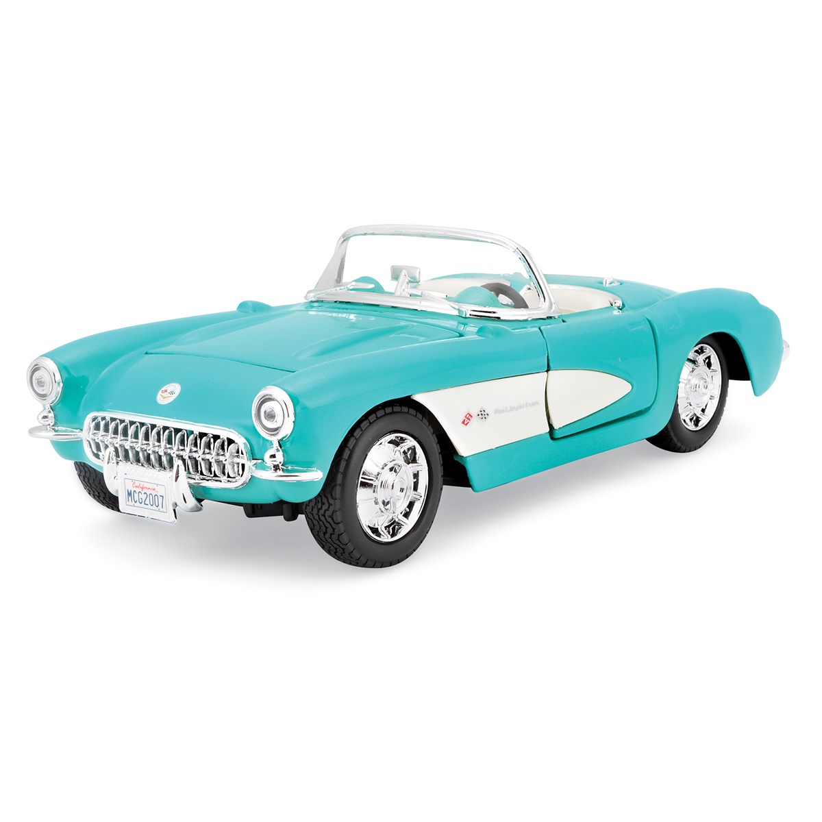 1957 Chevrolet Corvette 1:24 Scale Die-Cast Model | Collections Etc.