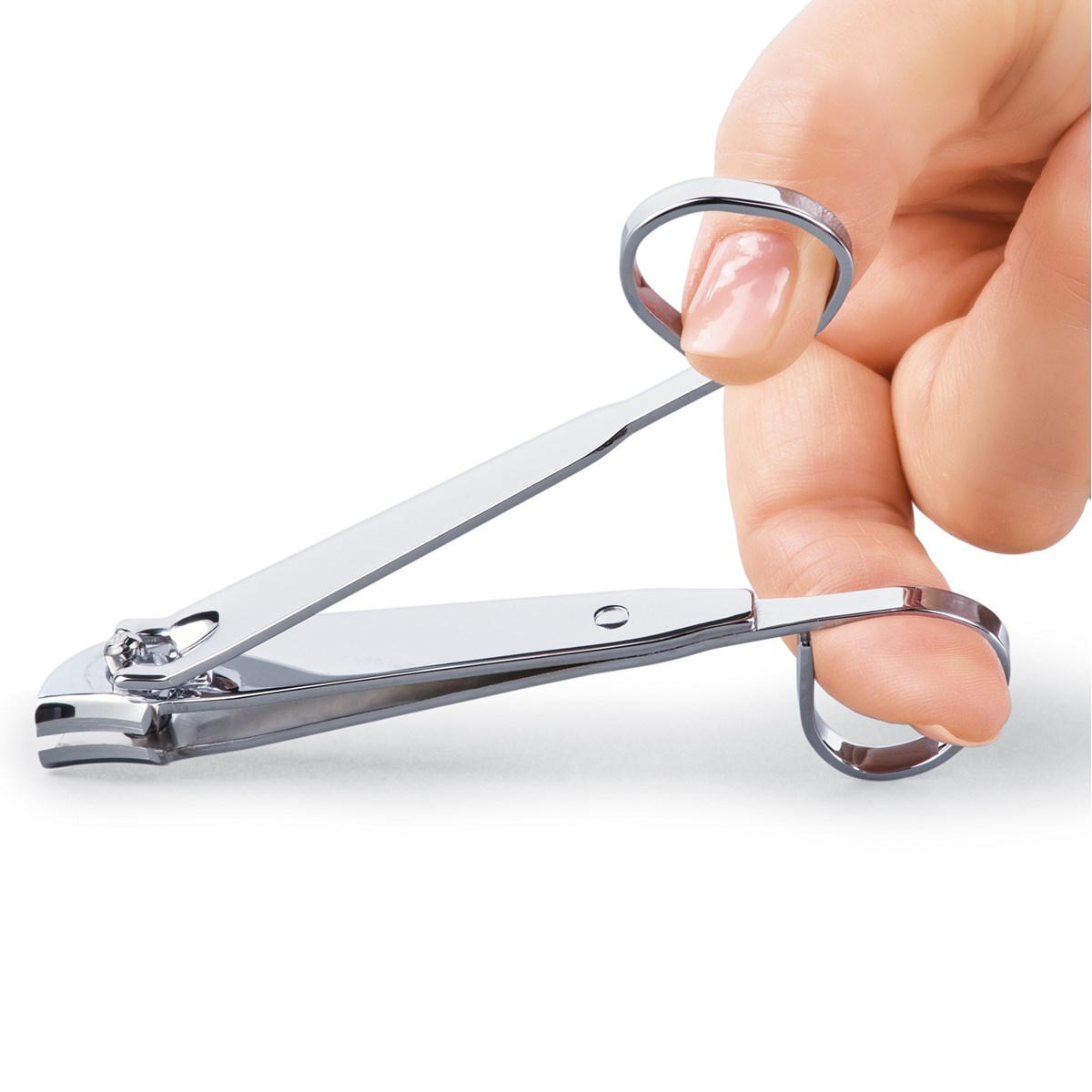 Easy-Grip Side-Cut Stainless Steel Nail Cutters | Collections Etc.