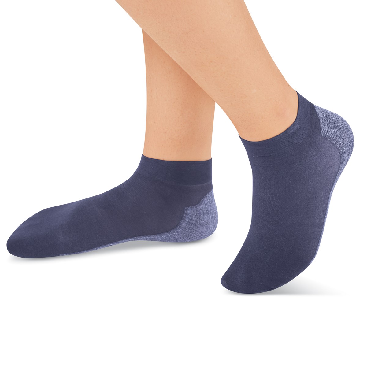 Non-Run Low Cut Compression Socks - Set of 3 Pairs | Collections Etc.