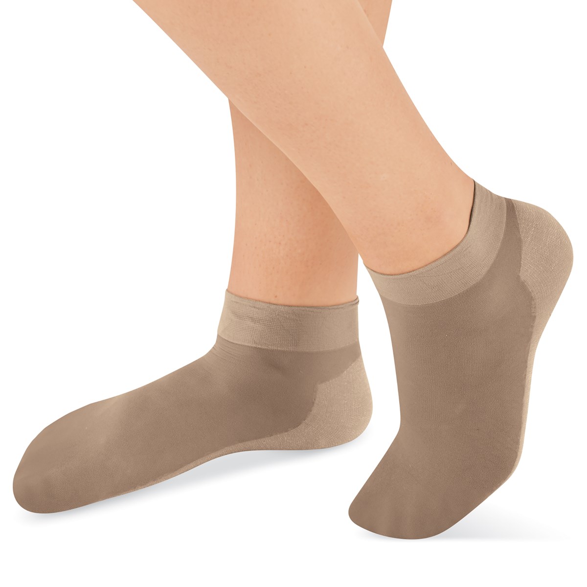 Non-Run Low Cut Compression Socks - Set of 3 Pairs | Collections Etc.