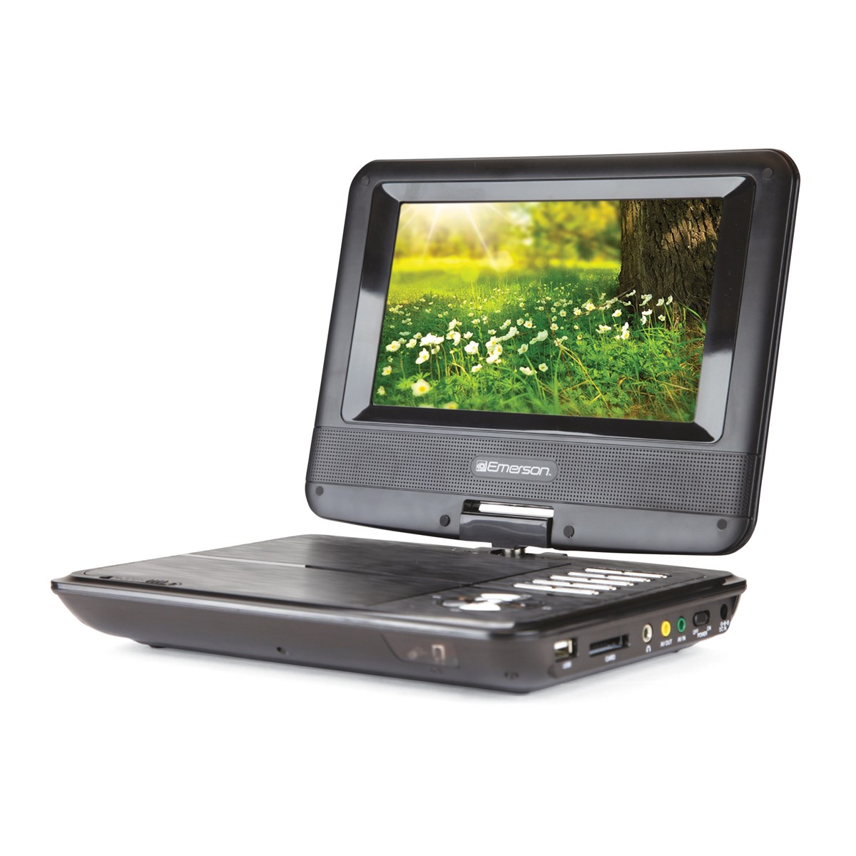 Rechargeable 7" DVD Player with Built-in Speakers | Collections Etc.